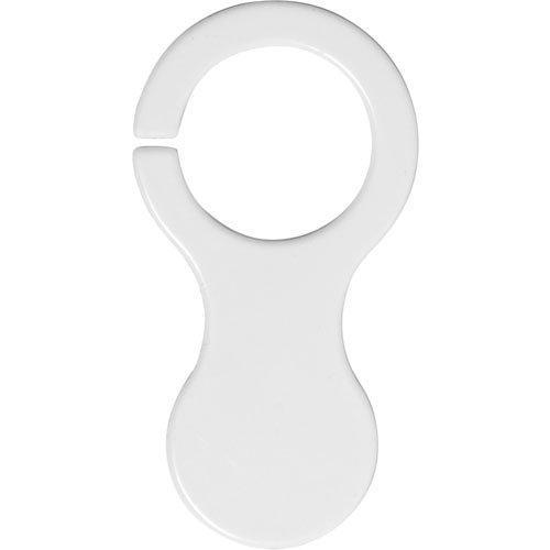 Plastic key holder and shopping trolley coin (€1.00 or